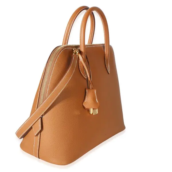 Hermès Gold Epsom Bolide 30 Ghw