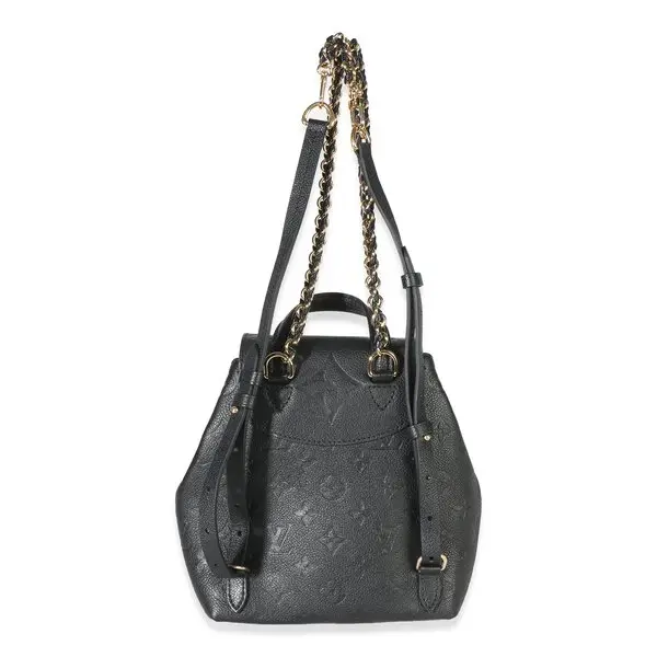 LOUIS VUITTON Giant Monogram Empreinte Backpack - Black