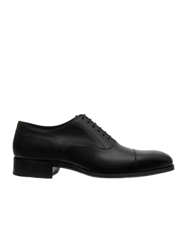 TOM FORD Burnished Claydon Lace-up Oxford Shoes