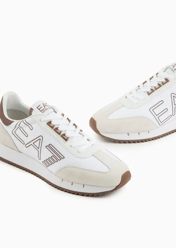 EA7 Lace Up Sneakers