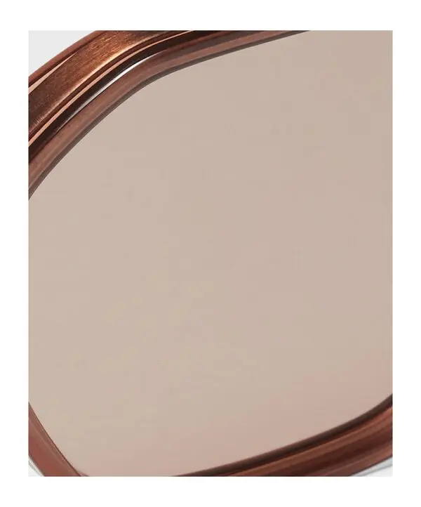 Zegna Octagon Frame Sunglasses