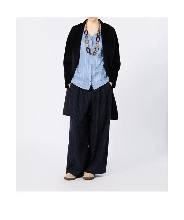 Max Mara Double Breasted Collared Coat