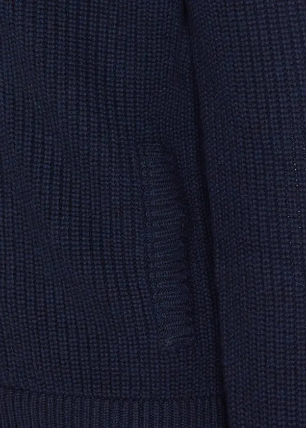 Herno Hooded Zipped Cardigan - Black