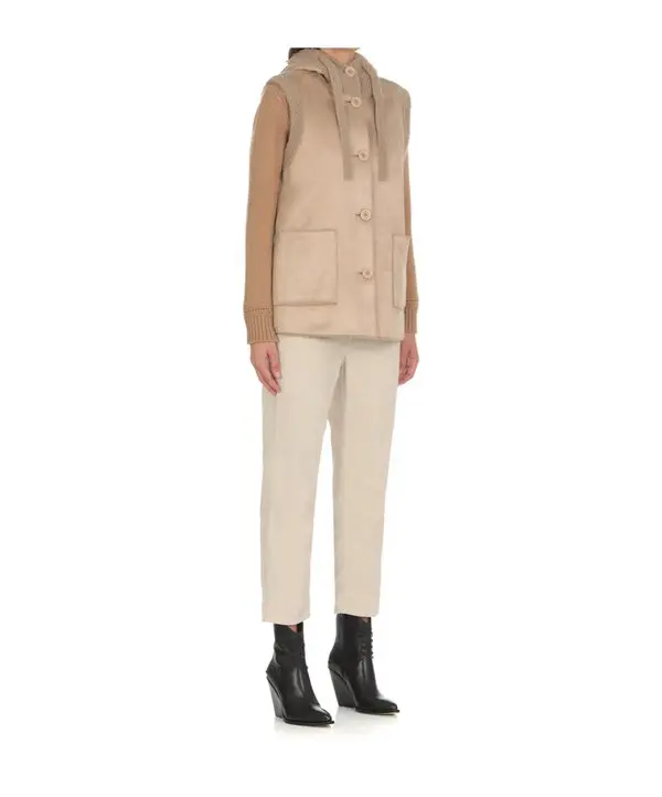DONDUP Buttoned Straight-leg Trousers