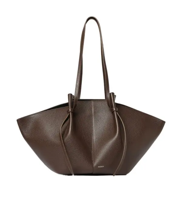 Yuzefi Top-handle Shoulder Bag - Brown