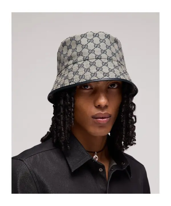 Gucci Gg Cotton Canvas Bucket Hat