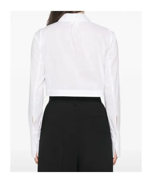 Patrizia Pepe Poplin Bodysuit Shirt