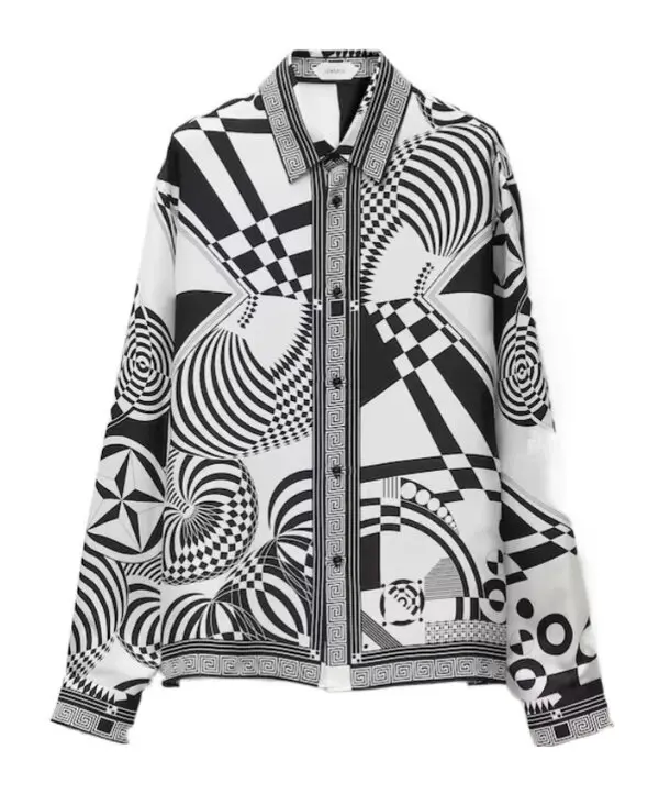 Versace Pattern-printed Long-sleeved Shirt