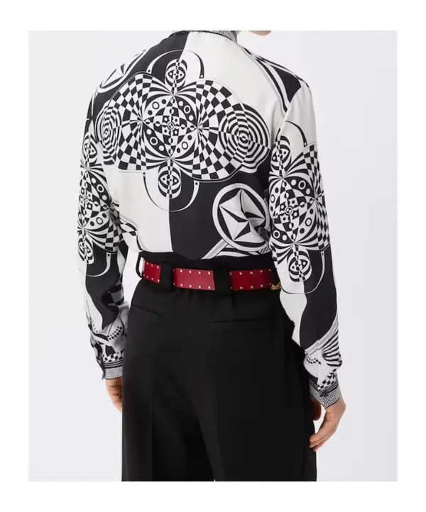 Versace Pattern-printed Long-sleeved Shirt