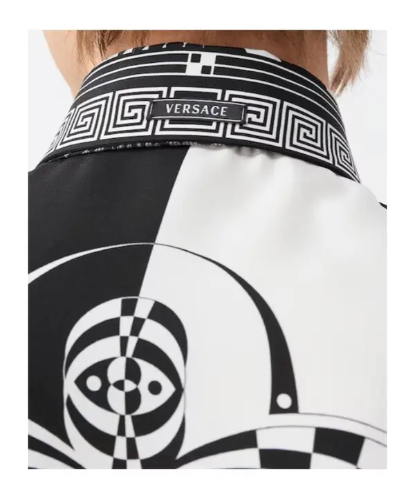 Versace Pattern-printed Long-sleeved Shirt