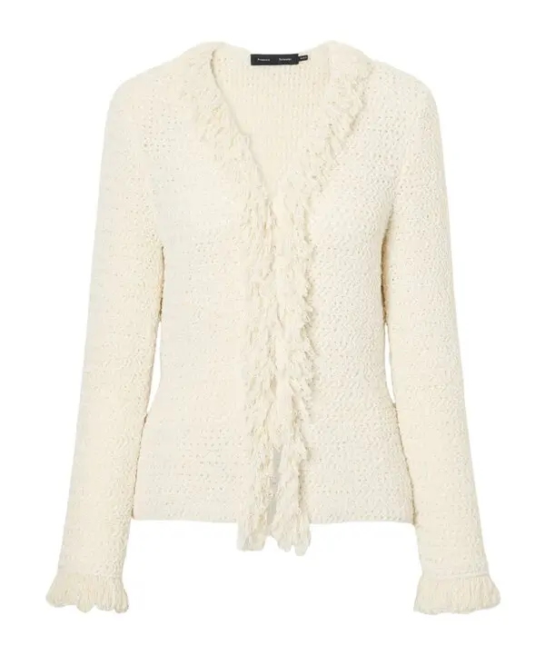 Proenza Schouler Nilo Fringed Blouse