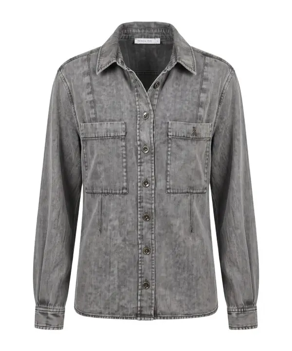 Patrizia Pepe Long-sleeve Button-down Shirt