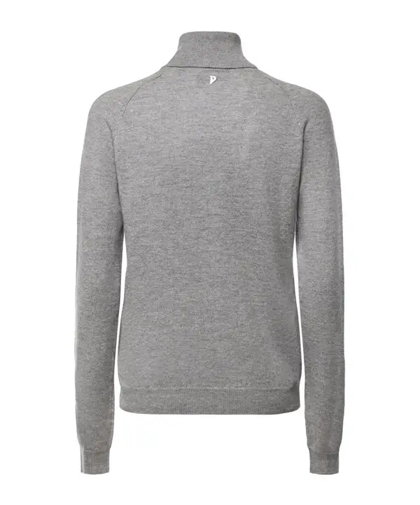 DONDUP Logo Plaque Roll-neck Jumper