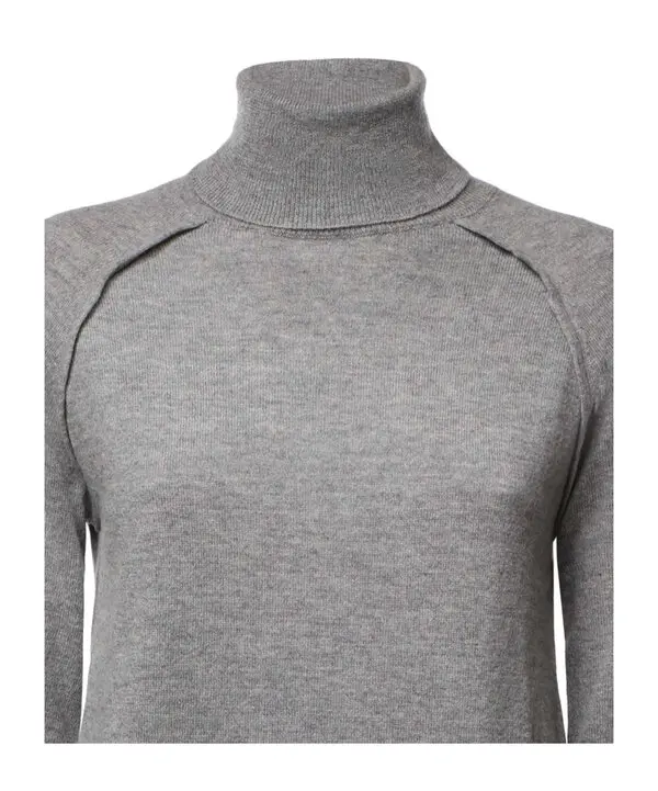 DONDUP Logo Plaque Roll-neck Jumper