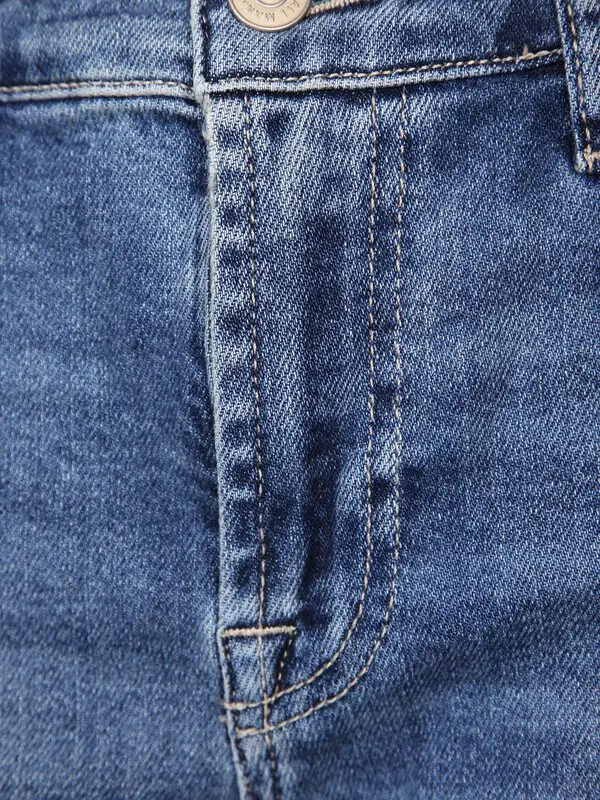 7 For All Mankind Tailored Denim Trousers With Belt Loops