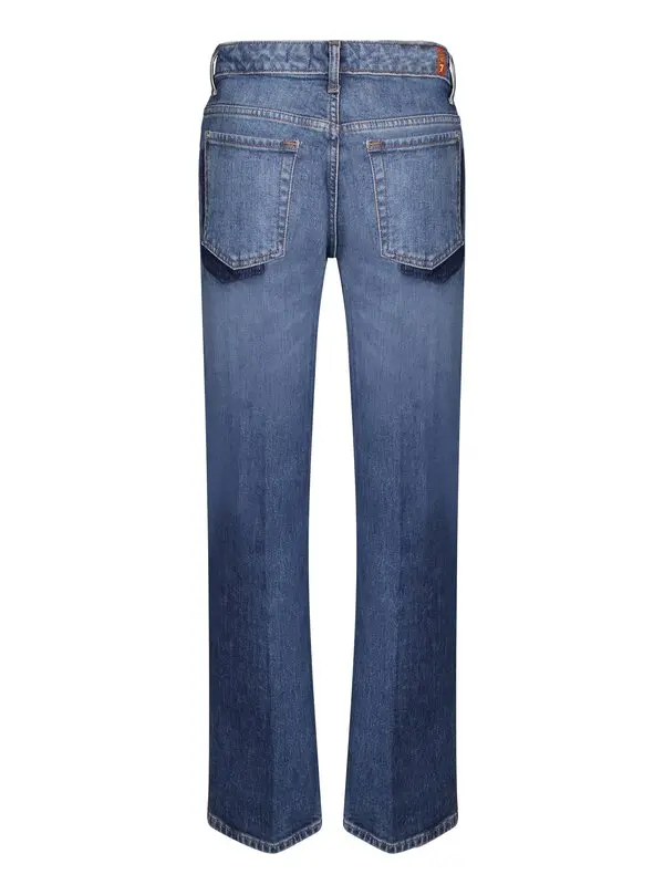 7 For All Mankind Calie Straight-leg Jeans