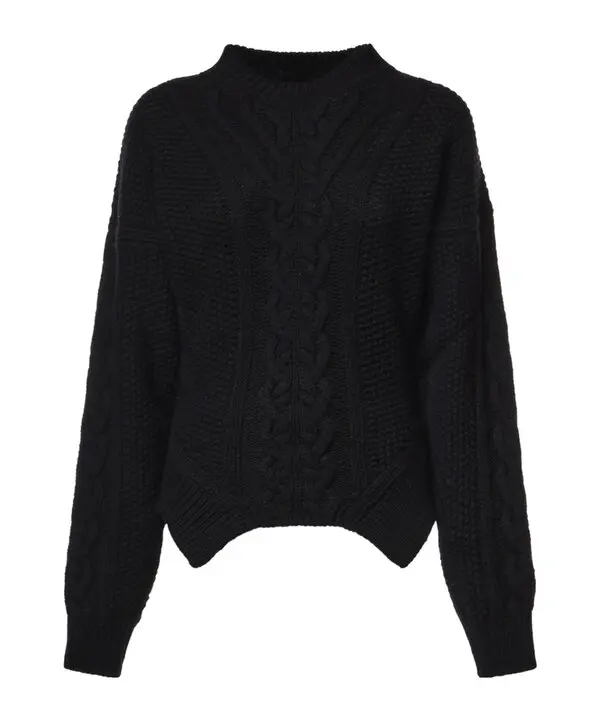 DONDUP Cable-knit Wool Sweater