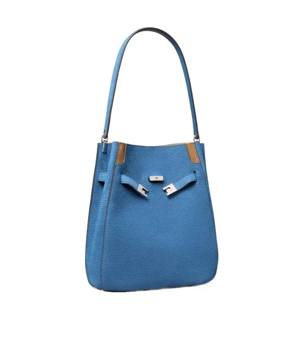 Tory Burch Lee Radziwill Nubuck Bucket Bag