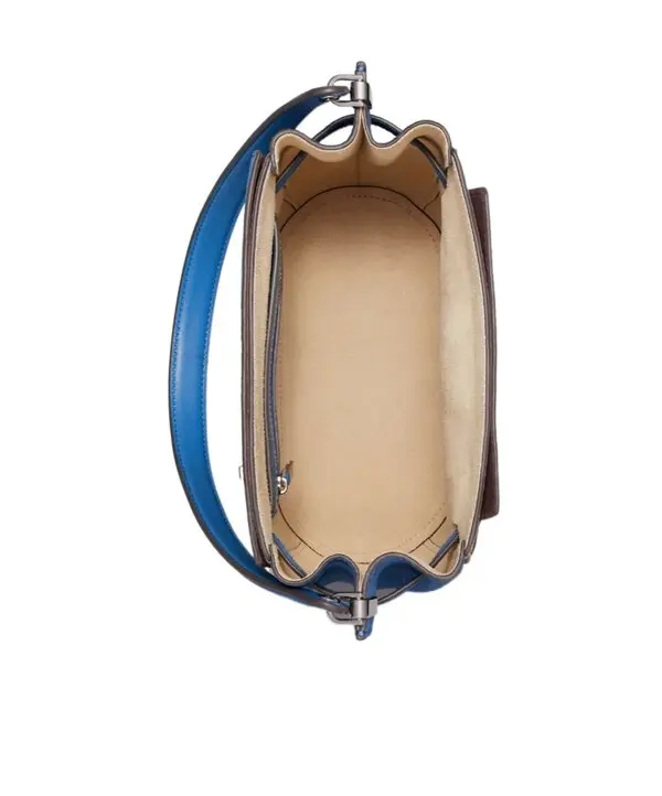 Tory Burch Lee Radziwill Nubuck Bucket Bag