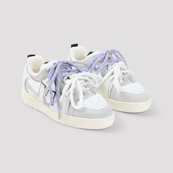 Moschino Logo-patch Panelled Sneakers