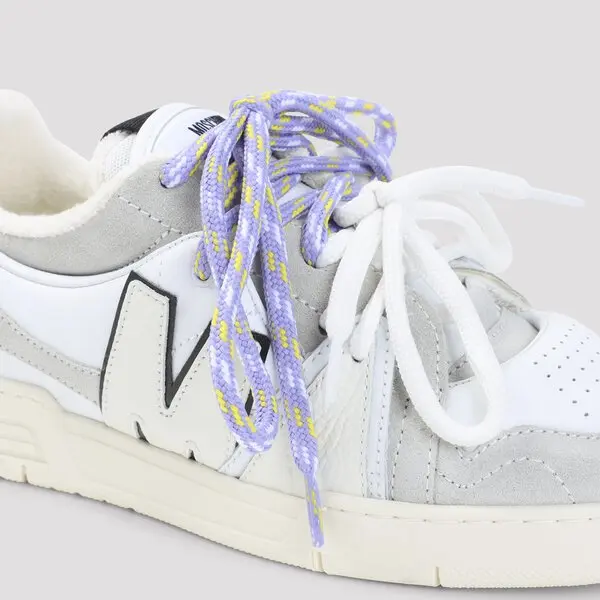 Moschino Logo-patch Panelled Sneakers