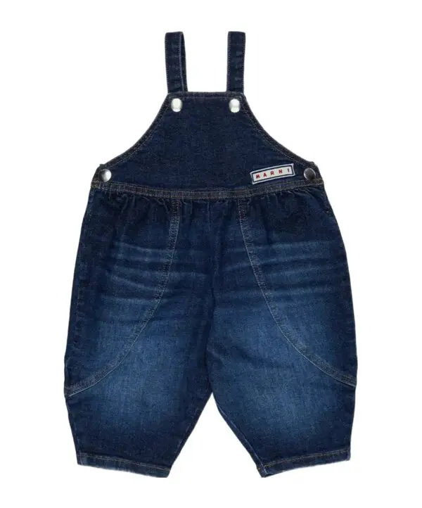 Marni Logo-patch Dungarees