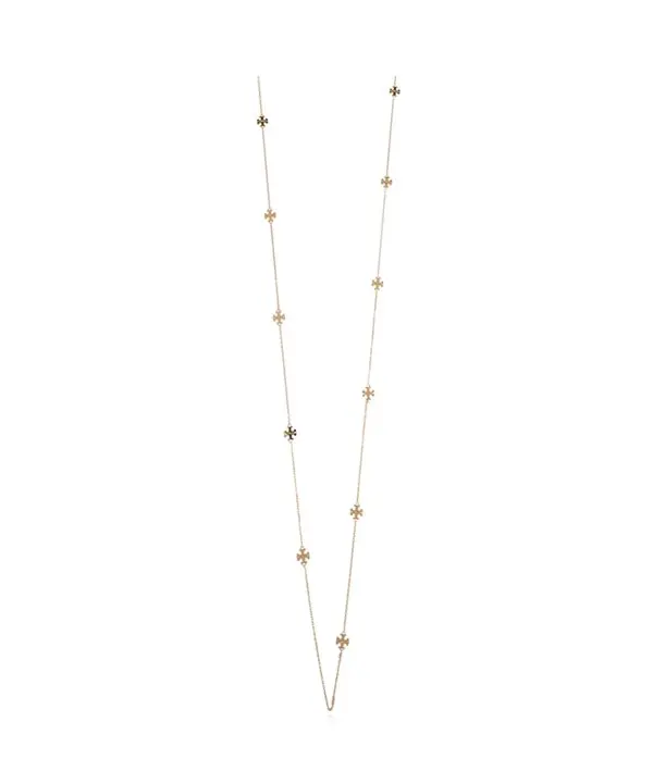 Tory Burch Signature Logo Pendant Necklace