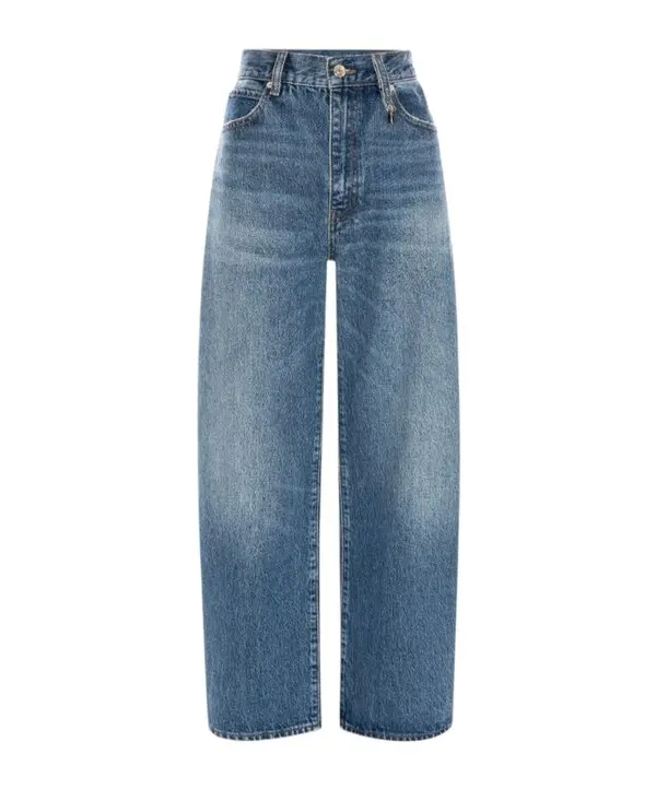 FRAME Whiskered Faded-effect Jeans