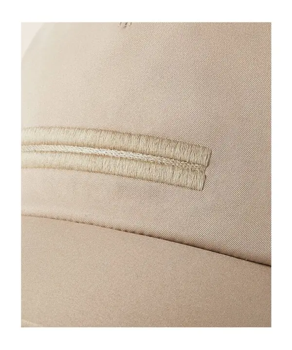 Zegna Light Taupe Microfiber Motorin Baseball Cap