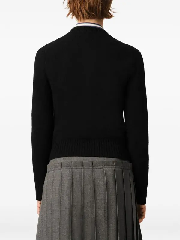 AMI Paris Knitted Buttoned Cardigan