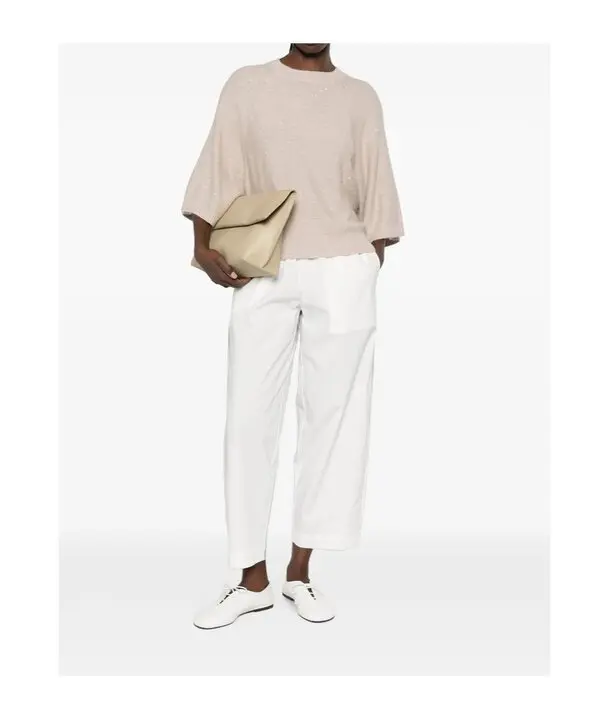 Fabiana Filippi Sequin-embellished Knit Top