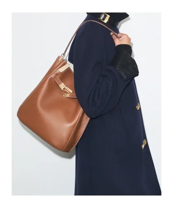 Tory Burch Lee Radziwill Buckle Shoulder Bag