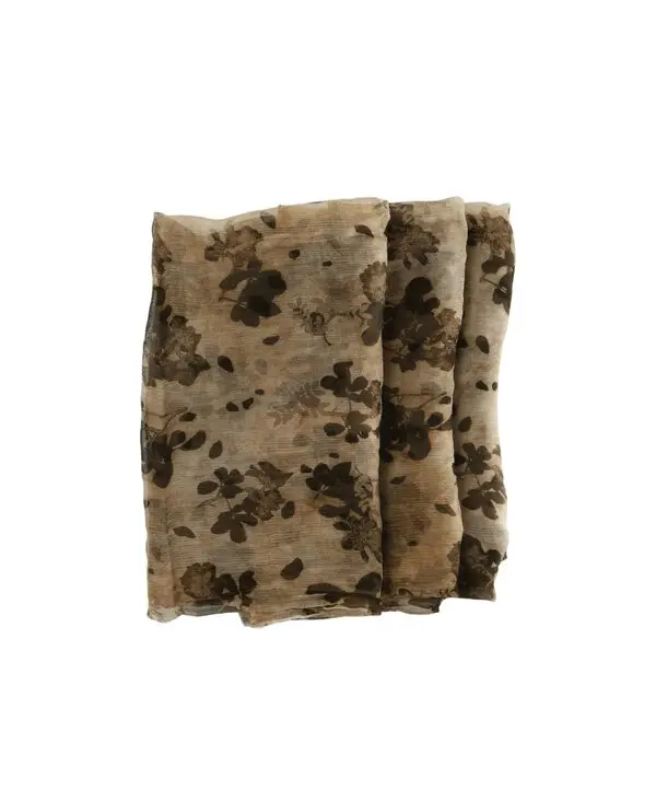UMA WANG Polka-dot Fringed Scarf