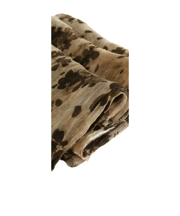 UMA WANG Polka-dot Fringed Scarf