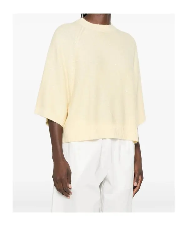 Fabiana Filippi Sequin-embellished Knit Top