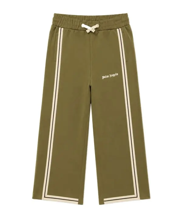 Palm Angels Logo-print Track Pants - Green
