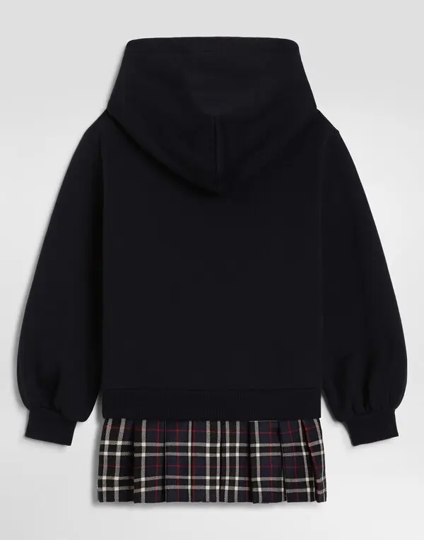 Dolce & Gabbana Fleece Dress With Patch