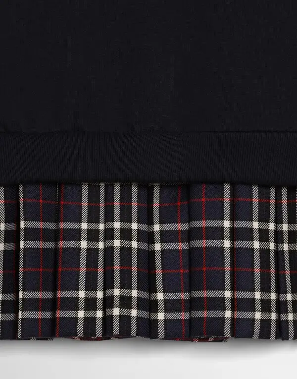 Dolce & Gabbana Fleece Dress With Patch