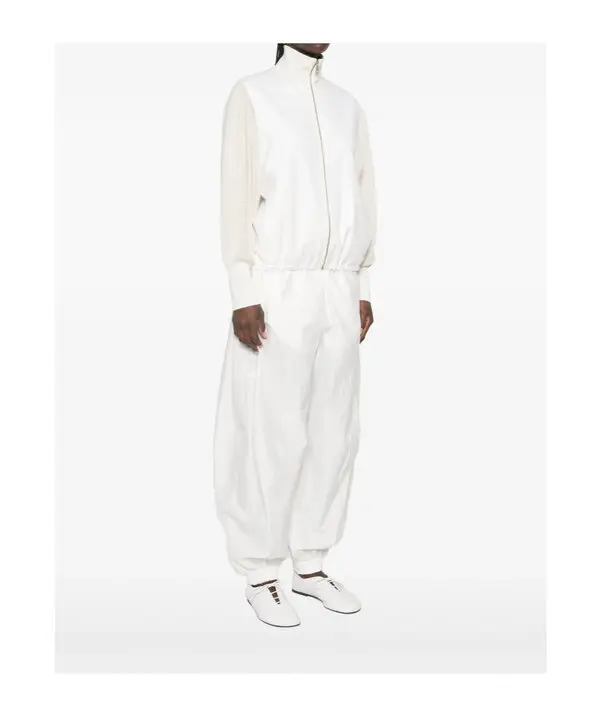 Fabiana Filippi Stand-collar Zip-up Casual Jacket