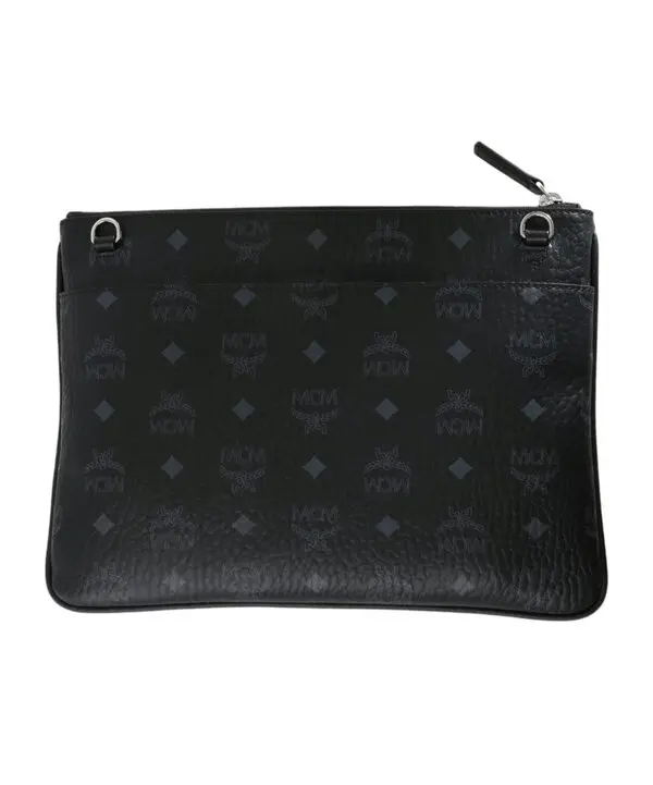 Mcm Zip-top Clutch