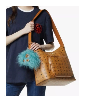 Mcm Logo-print Tote Bag