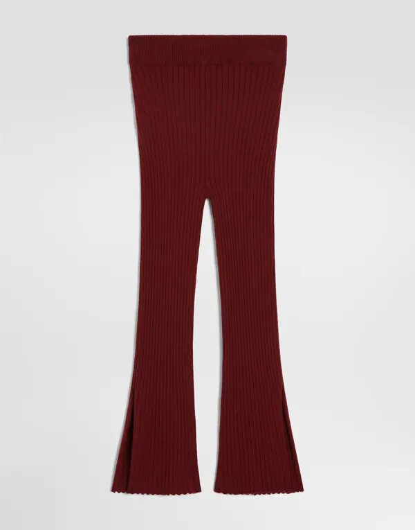 Dolce & Gabbana Ribbed Knit Trousers