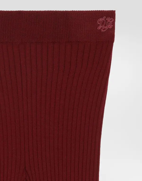 Dolce & Gabbana Ribbed Knit Trousers