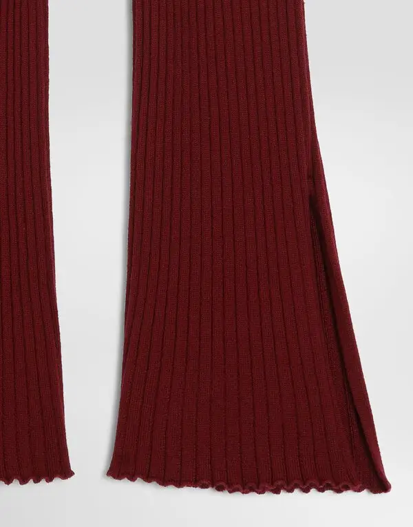 Dolce & Gabbana Ribbed Knit Trousers