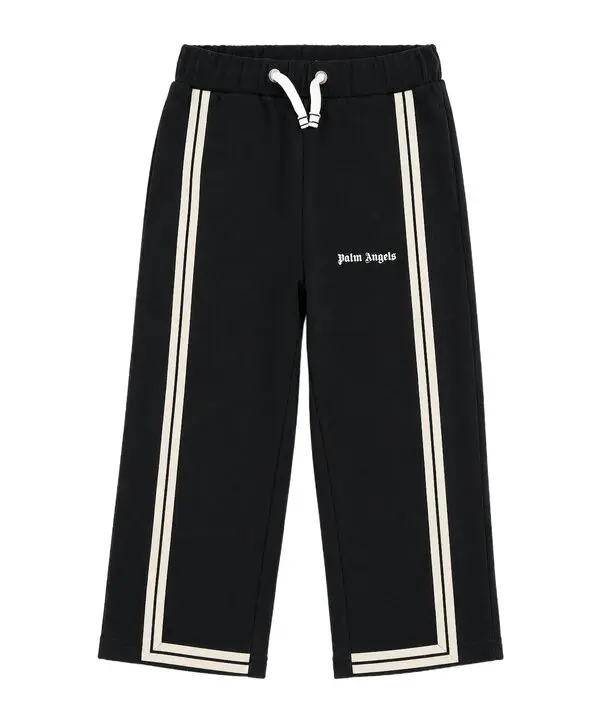 Palm Angels Logo Print Side Stripe Trousers