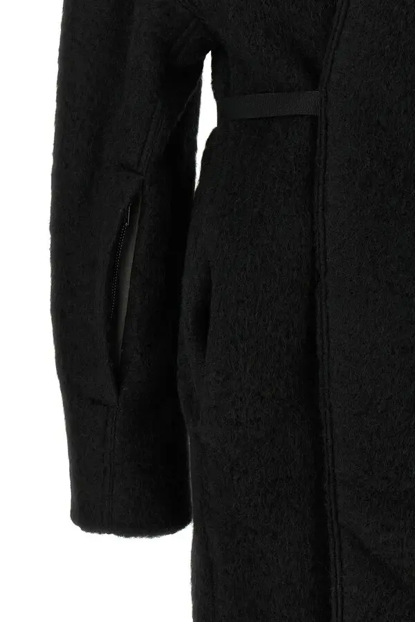 Rick Owens Dracucollar Belted Coat - Black
