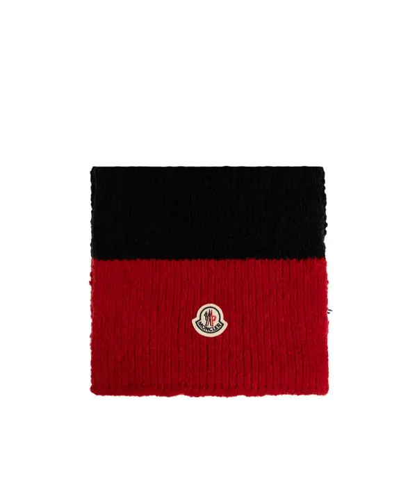 Moncler Ribbed Knit Scarf