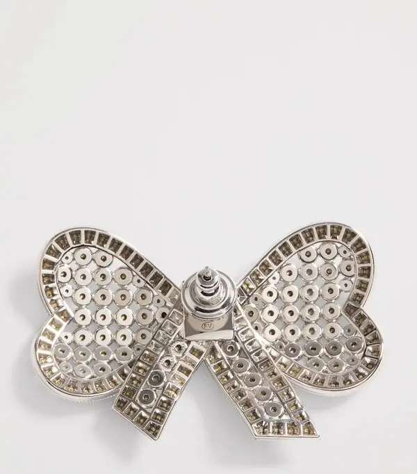 Valentino Garavani Embellished Trop Chou Stud Earrings