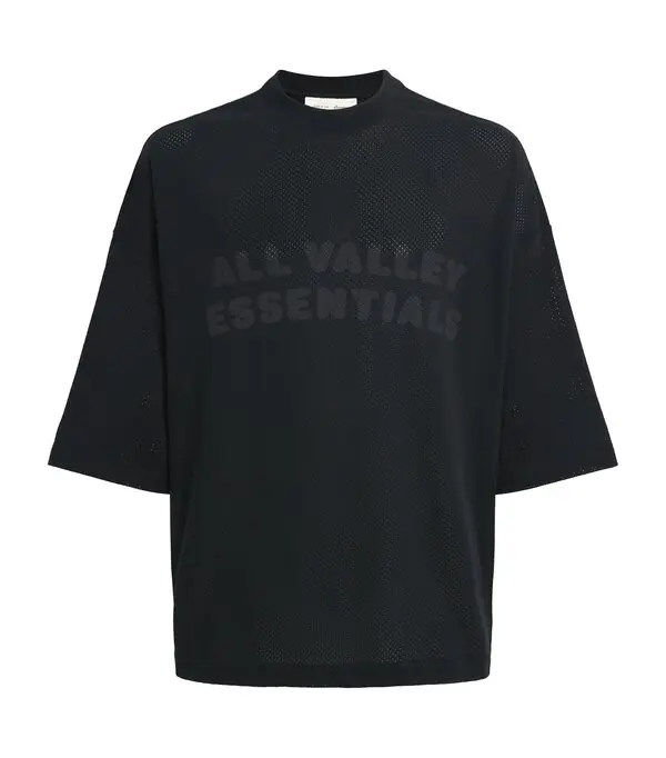 Fear Of God Mesh Boxy Merch T-shirt