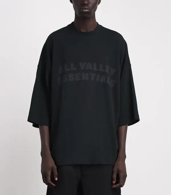 Fear Of God Mesh Boxy Merch T-shirt